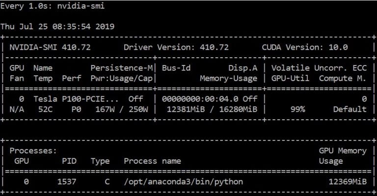 สอนใช้ nvidia-smi เครื่องมือดู GPU Utilization และ Memory Usage สำหรับ ...